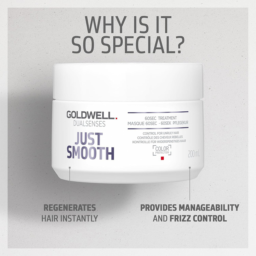 Goldwell Just Smooth 60 Sec Treatment 200ml - Hair & Beauty products ...