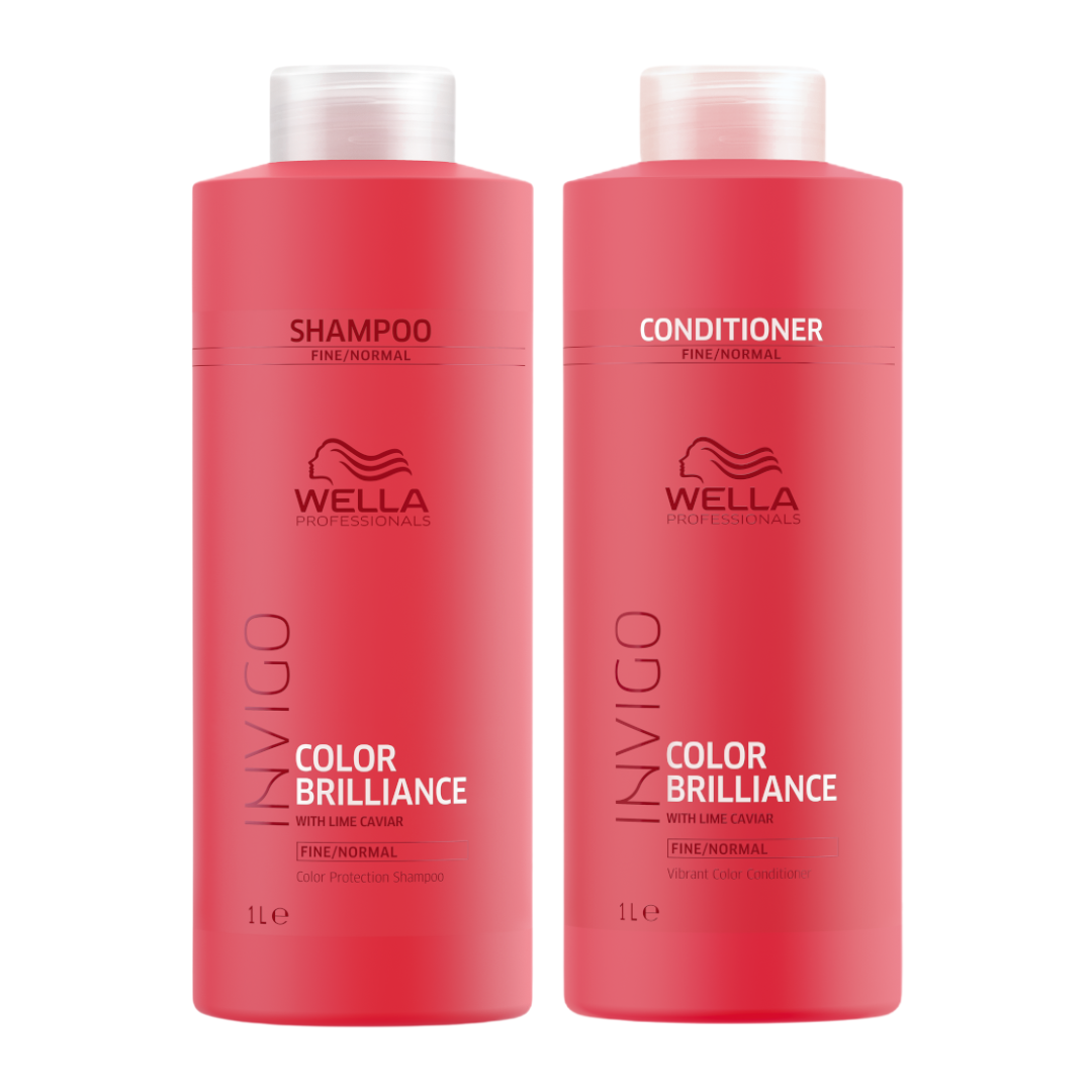 Wella Invigo Color Brilliance Duo 1L - Hair & Beauty products New Zealand