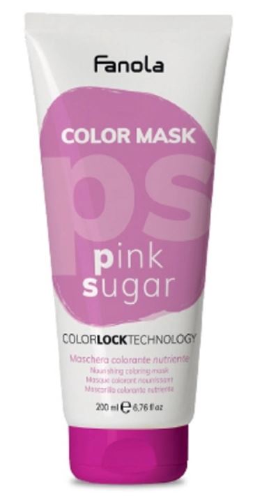 Fanola Color Mask Pink Sugar 200ml - Hair & Beauty products New Zealand