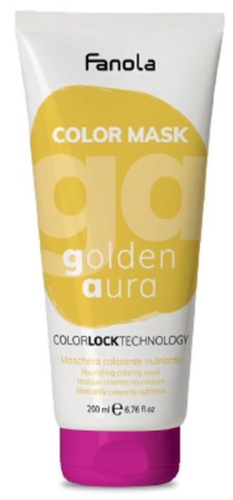 Fanola Color Mask Golden Aura 200ml - Hair & Beauty products New Zealand