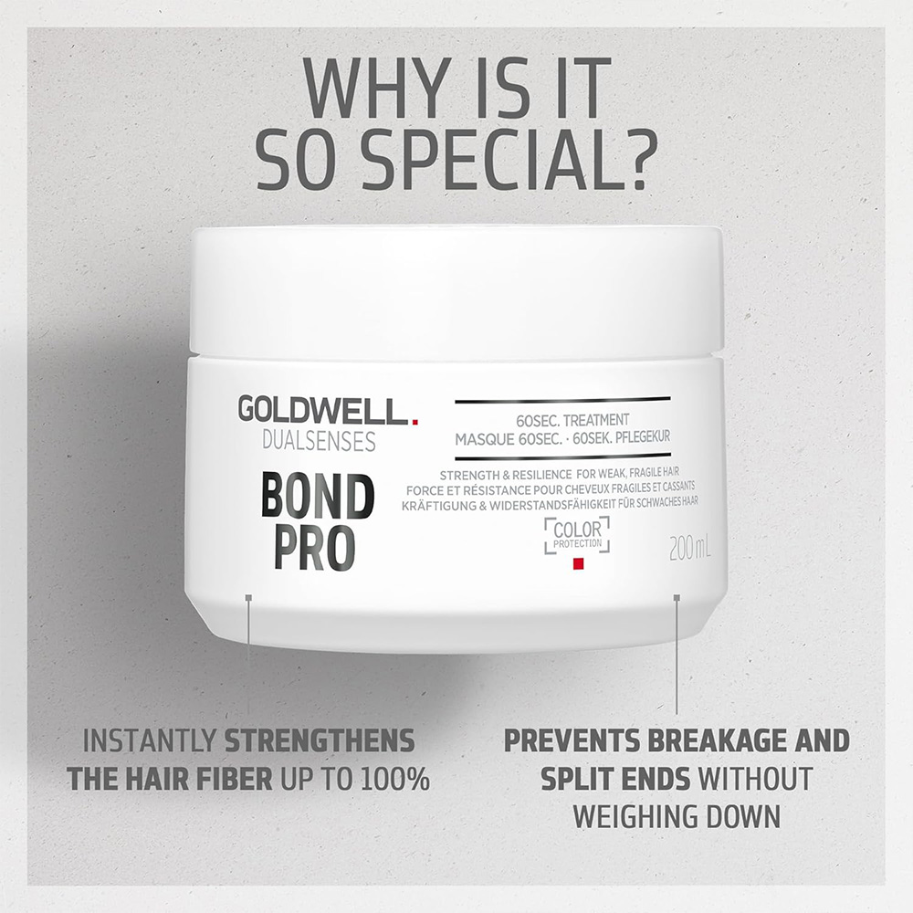 Goldwell Bond Pro 60Sec Treatment 200ml - Hair & Beauty products New ...