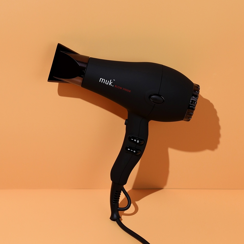 Muk Blow Hair Dryer Matte Black - Hair & Beauty products New Zealand